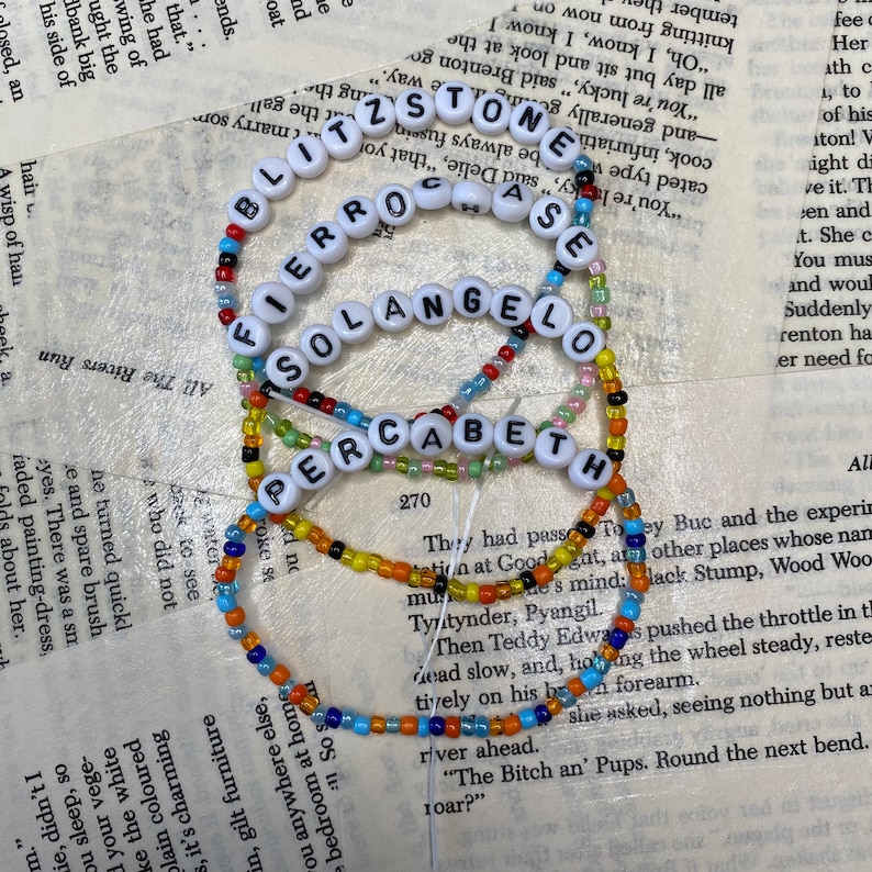 Riordanverse Friendships Bracelets - Percy Jackson - Magnus Chase ...