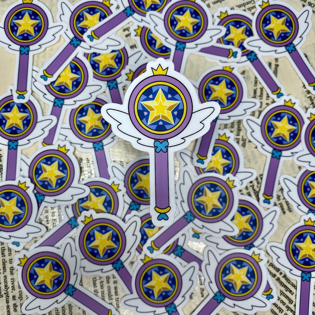 Royal Magic Wand Sticker Star Vs. the Forces of Evil - Etsy