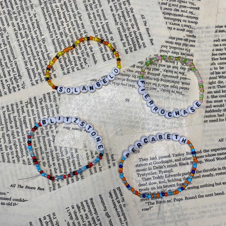 Riordanverse Friendships Bracelets Percy Jackson Magnus Chase Nico Di ...