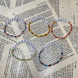 Riordanverse Friendships Bracelets - Percy Jackson - Magnus Chase ...