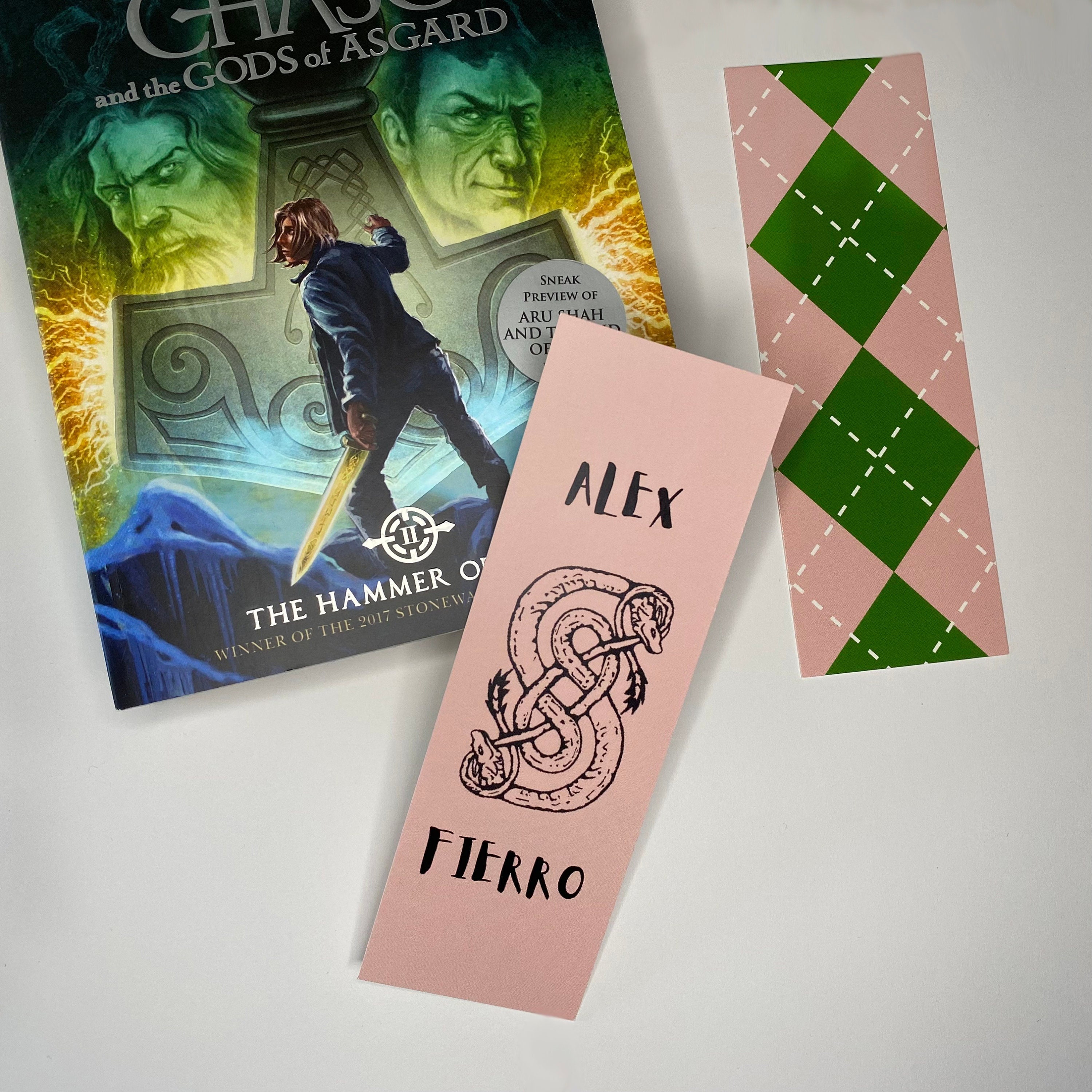 Alex Fierro Bookmark Magnus Chase and the Gods of Asgard - Etsy