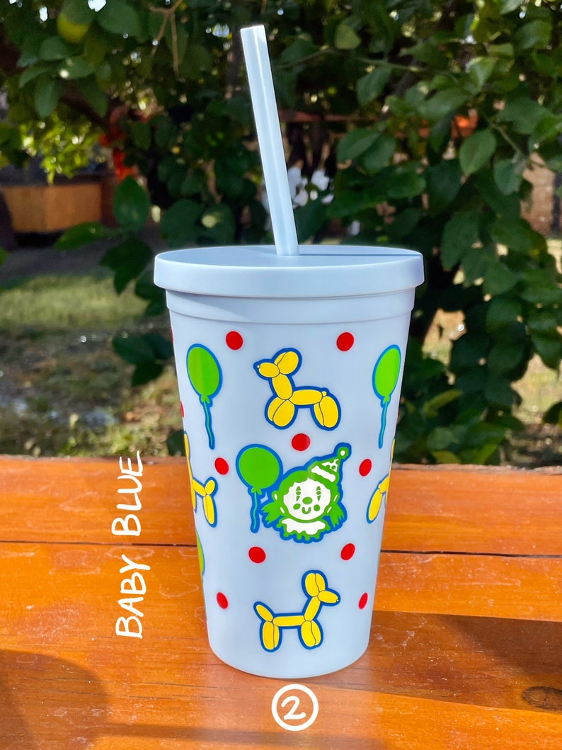 Clown Custom Cup, 16 Oz Double Walled Acrylic Cup Tumbler, Clown Core ...