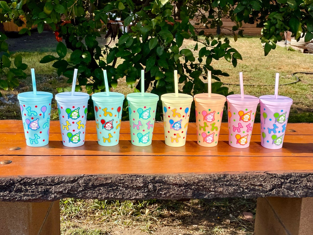 Clown Custom Cup, 16 Oz Double Walled Acrylic Cup Tumbler, Clown Core ...