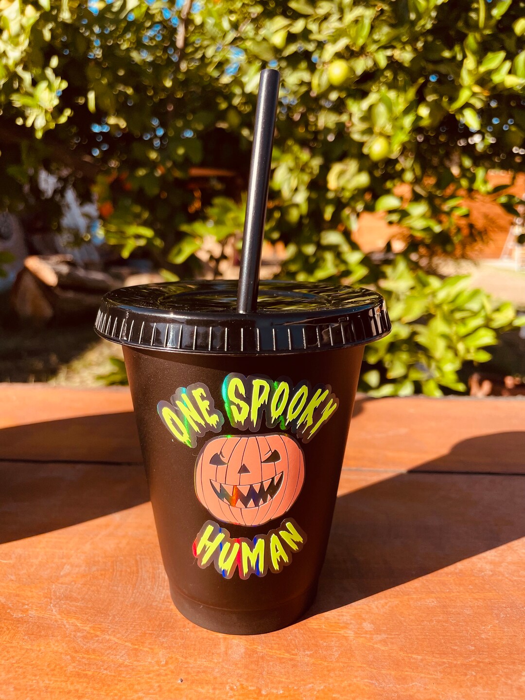 One Spooky Human, 16 Oz Horror Spooky Cold Cups, Tumblers, Spooky ...
