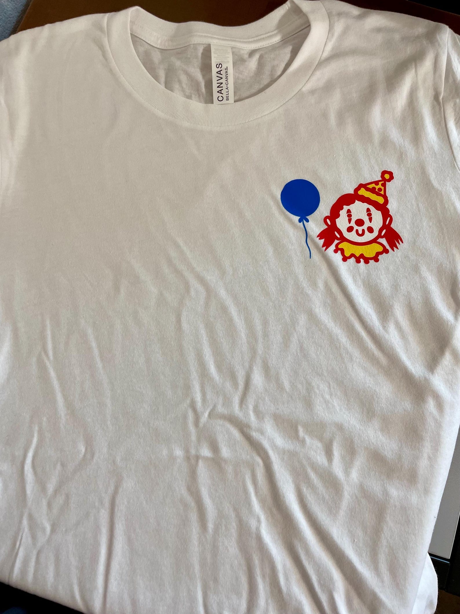 Balloon Clown Design, Custom T-shirt, Clown Core, Clown Aesthetic ...