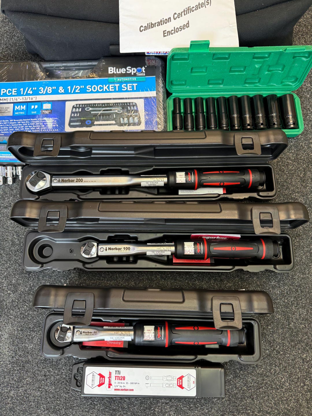 Brand New Torque Wrench and Socket Kit From Tracklink Professional ...