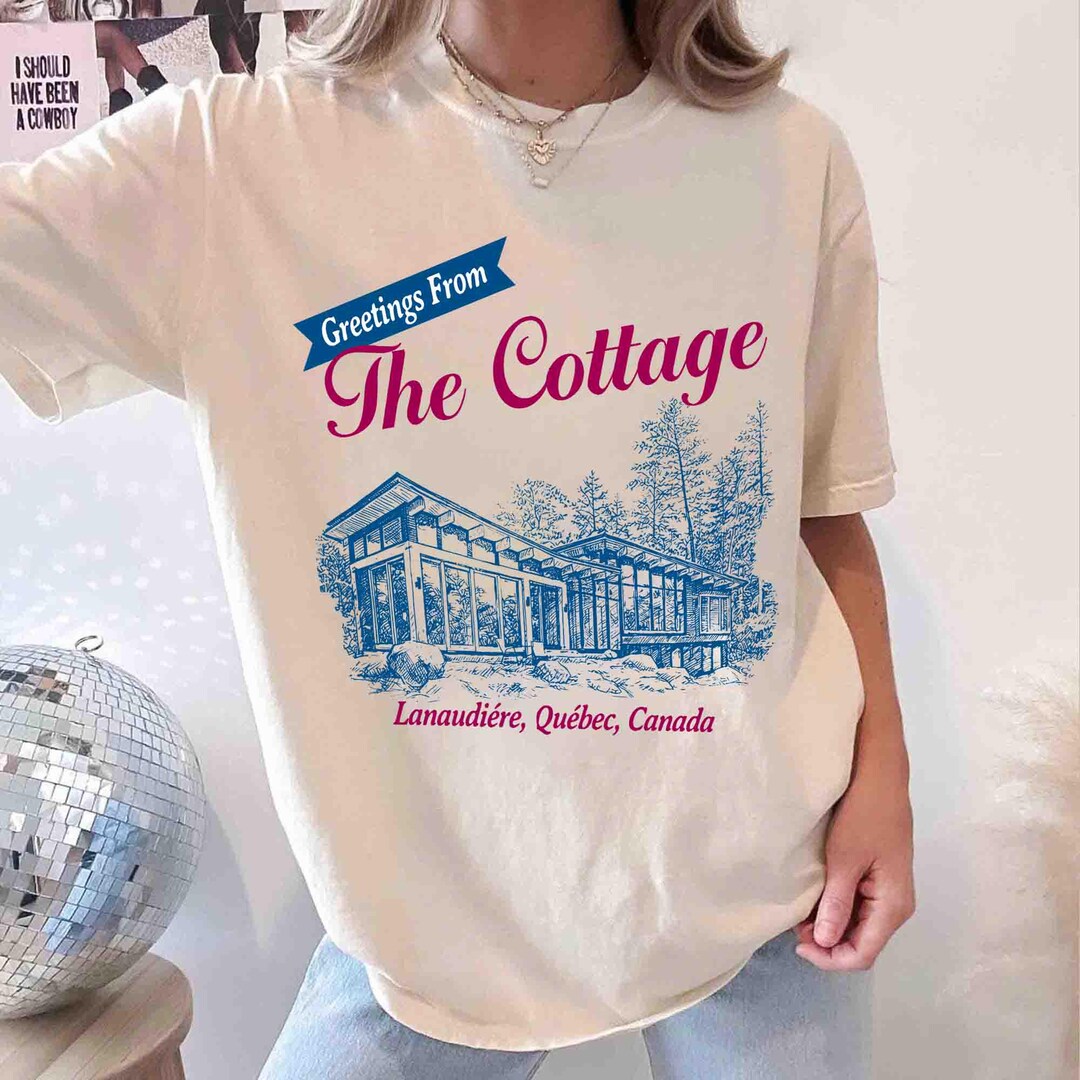 Comfort Colors Heated Rivalry the Cottage Shirt, Coming to the Cottage ...