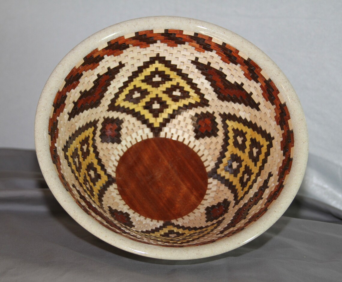Open Segmented Wood Bowl - Etsy