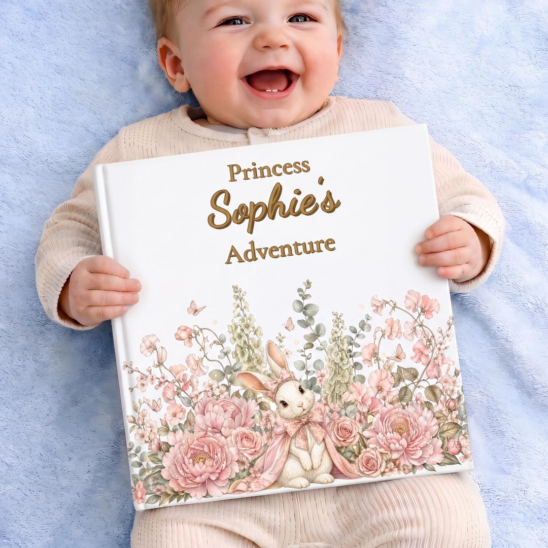 Personalized Princess Book, Princess Adventure Storybook, Girl Birthday ...