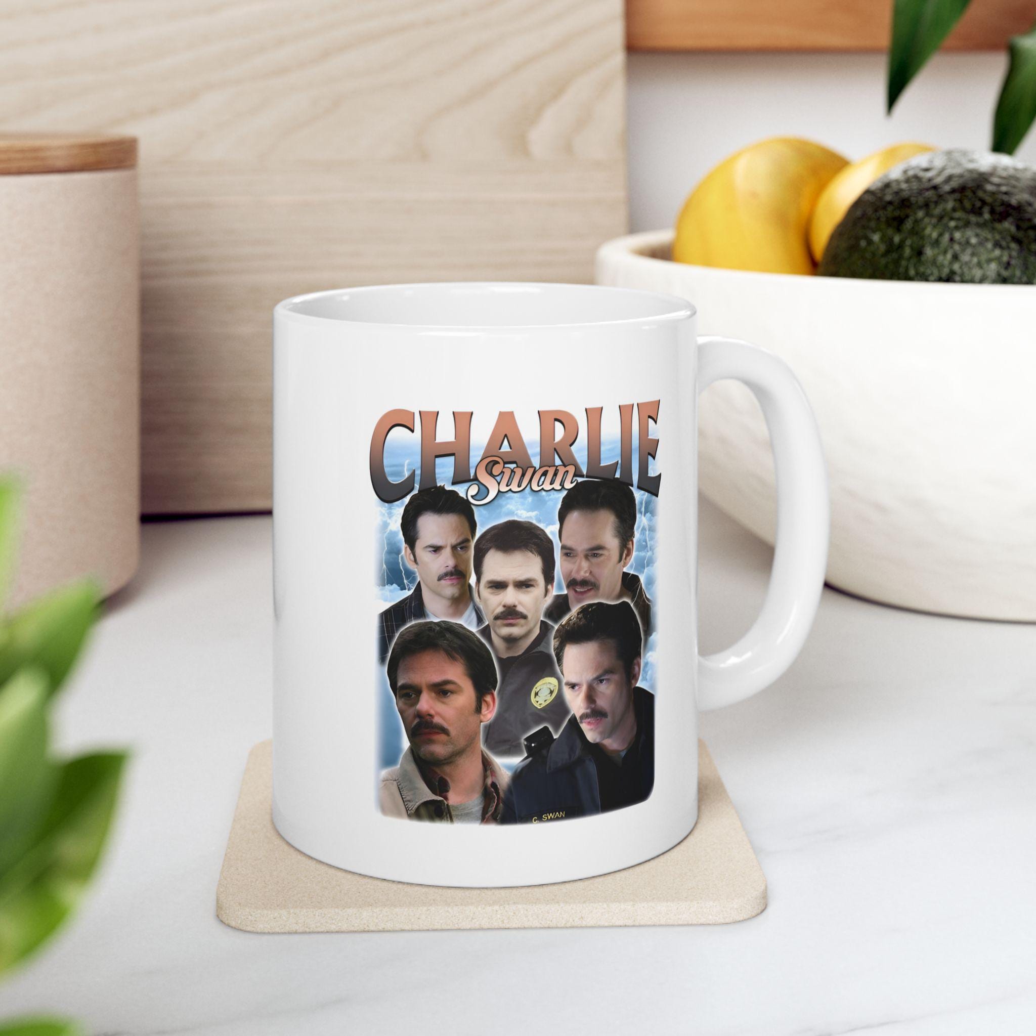 Twilight Mug, Twilight Meme Mug, Charlie Swan Mug, Charlie Twilight ...