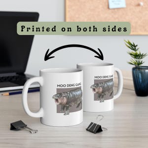 Moo Deng Mug, Moo Deng Hippo, Moo Deng Fan, Moodeng Hippo, Moo Deng ...