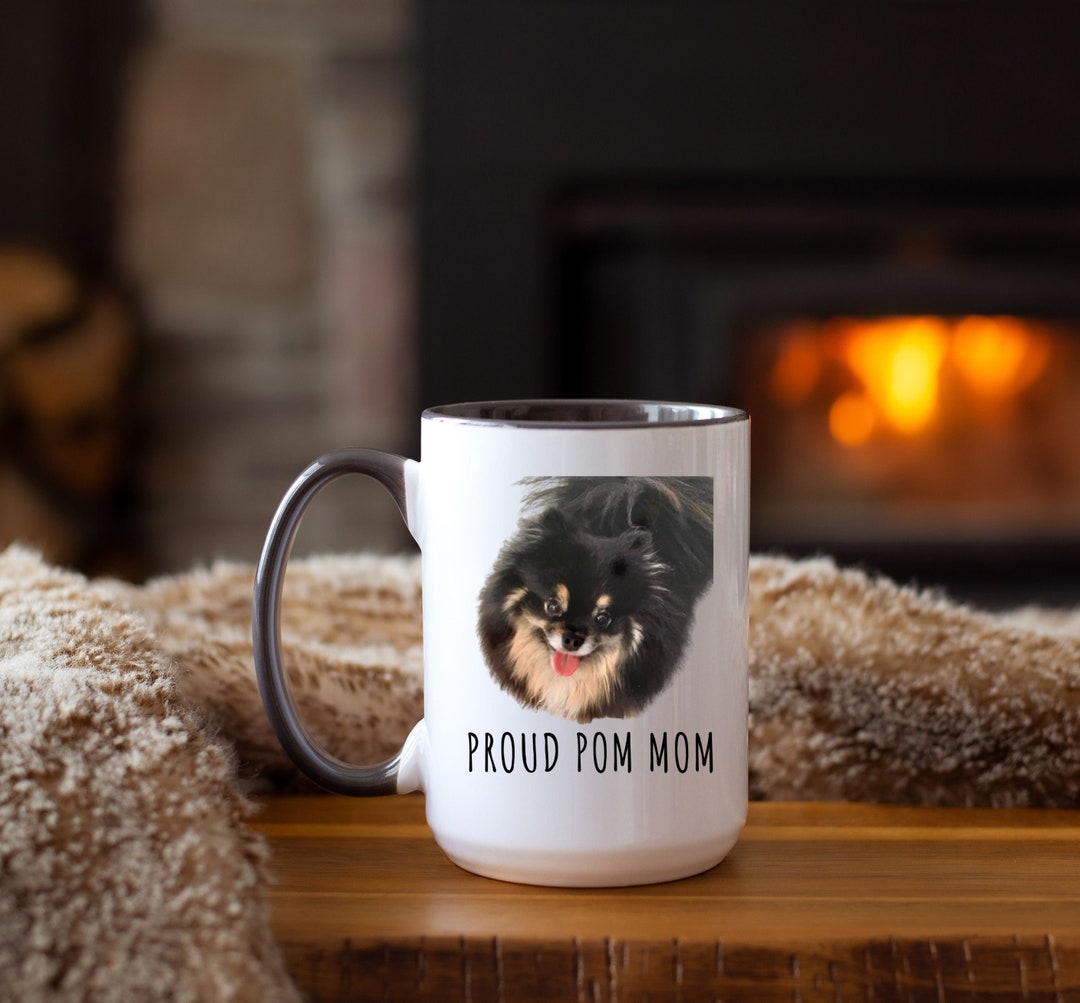 Cute Pomeranianpomeranian Puppy Pom Dog Lover Gift Dog Mom - Etsy