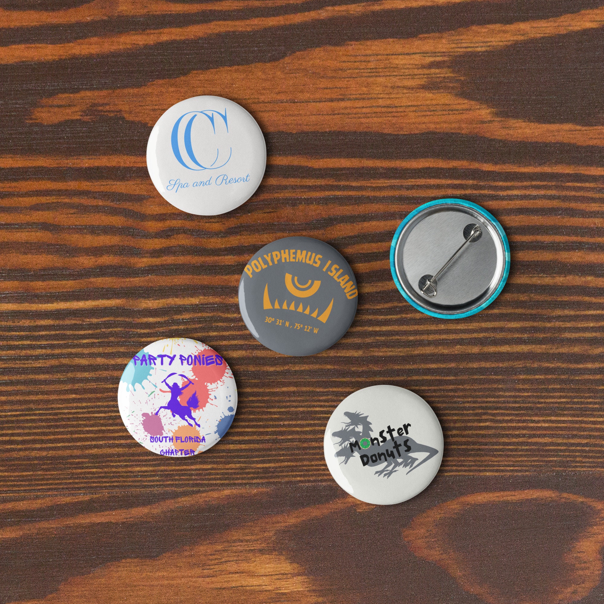Percy Jackson Series 2 Buttons, Camp Half Blood, PJO, Heroes of Olympus ...
