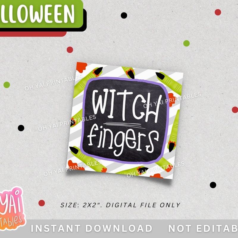 Witches Finger - Etsy
