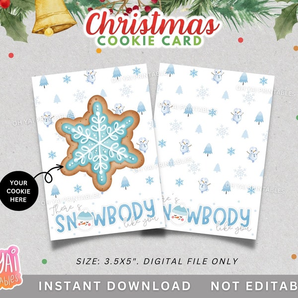 Christmas Cookie Card - Etsy