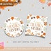 Fall Topper, Fall Cookie Bag Topper, 4x2 Bag Topper, Printable Fall ...