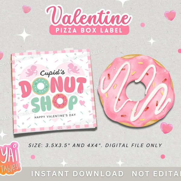 Donut Box - Etsy
