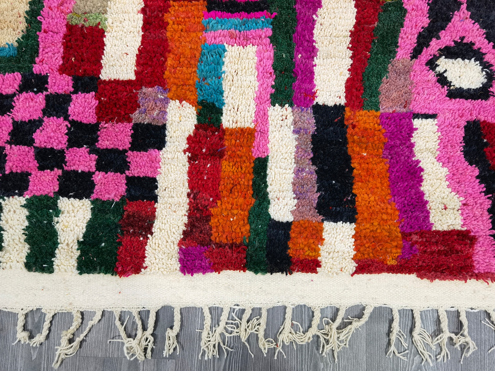 Custom Red Rug - Berber Sheep Wool Rug -traditional Moroccan Rug ...