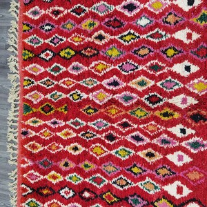 Moroccan Rug, Beni Mrirt Rug, Premium Quality Moroccan Rug, Handwoven ...