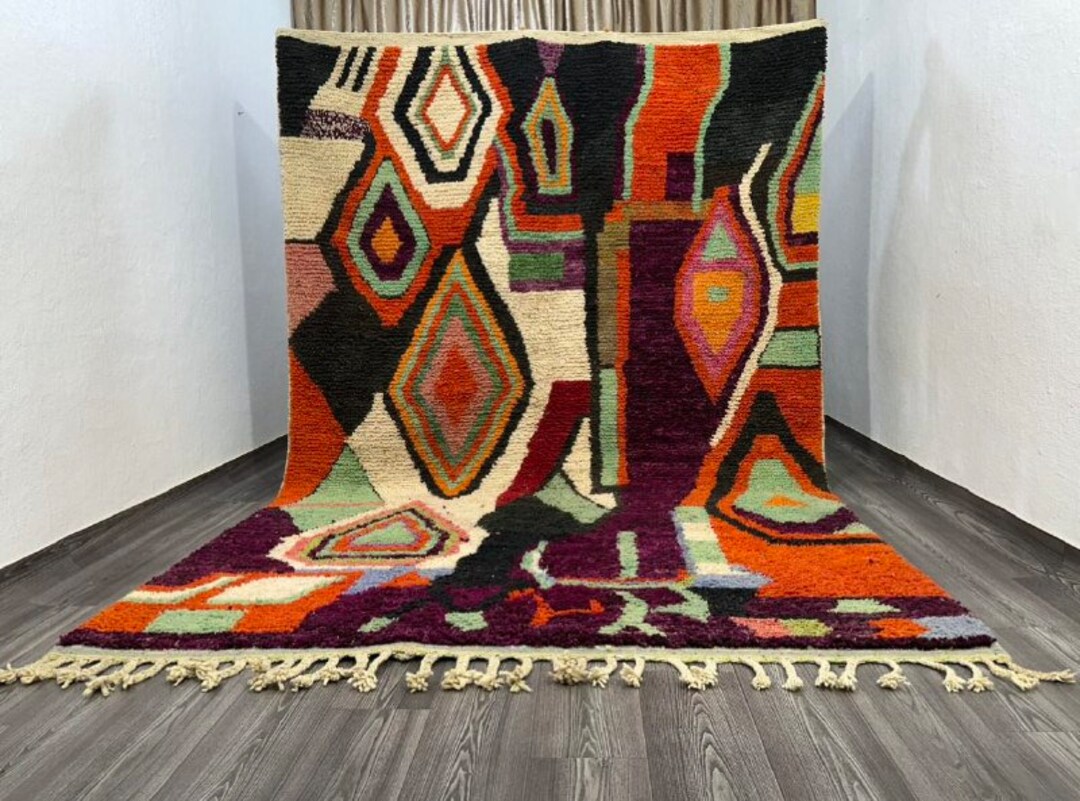 Moroccan Berber Rug - Bohemian Rug - Custom Sized Rug in All Sizes ...
