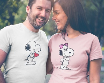Snoopy Couple Matching Shirts - Etsy