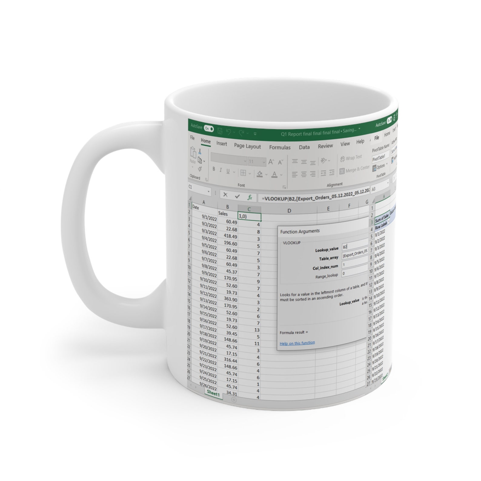 Excel Sheets Mug, Funny Sheets Excel Mug, Excel Coffee Mug, Gift for ...