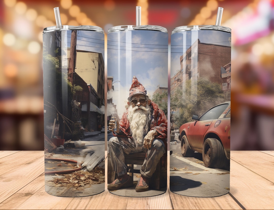 Pothead Hood Gnome PNG, Sublimation, Chill Gnome Decal, Gnome Tumbler ...