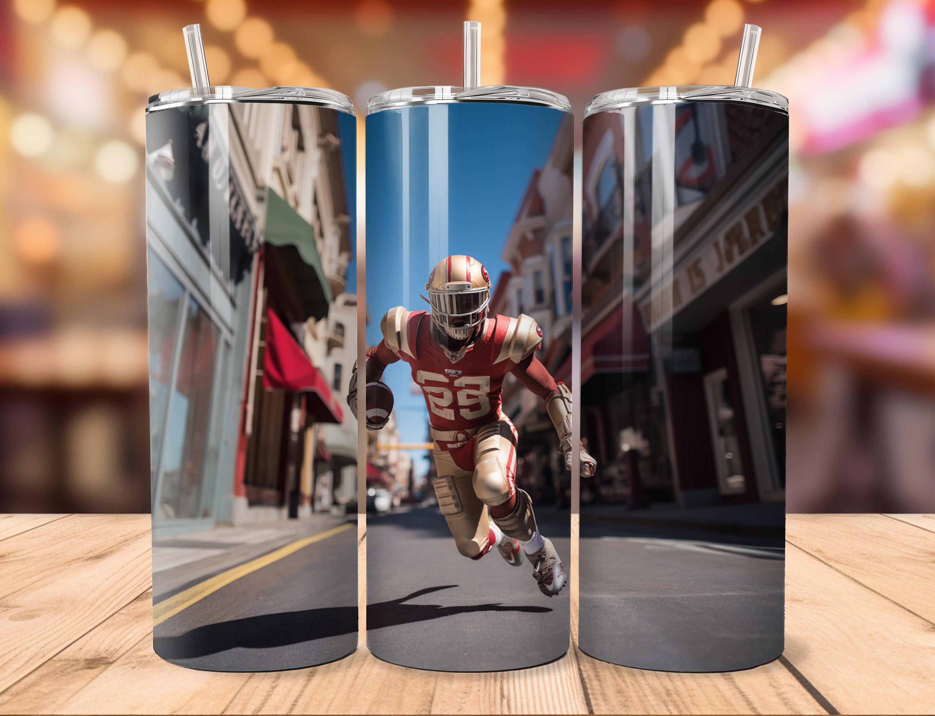 49ers PNG, Sublimation, 49ers Decal, 49ers Tumbler Wrap, Football Wrap ...