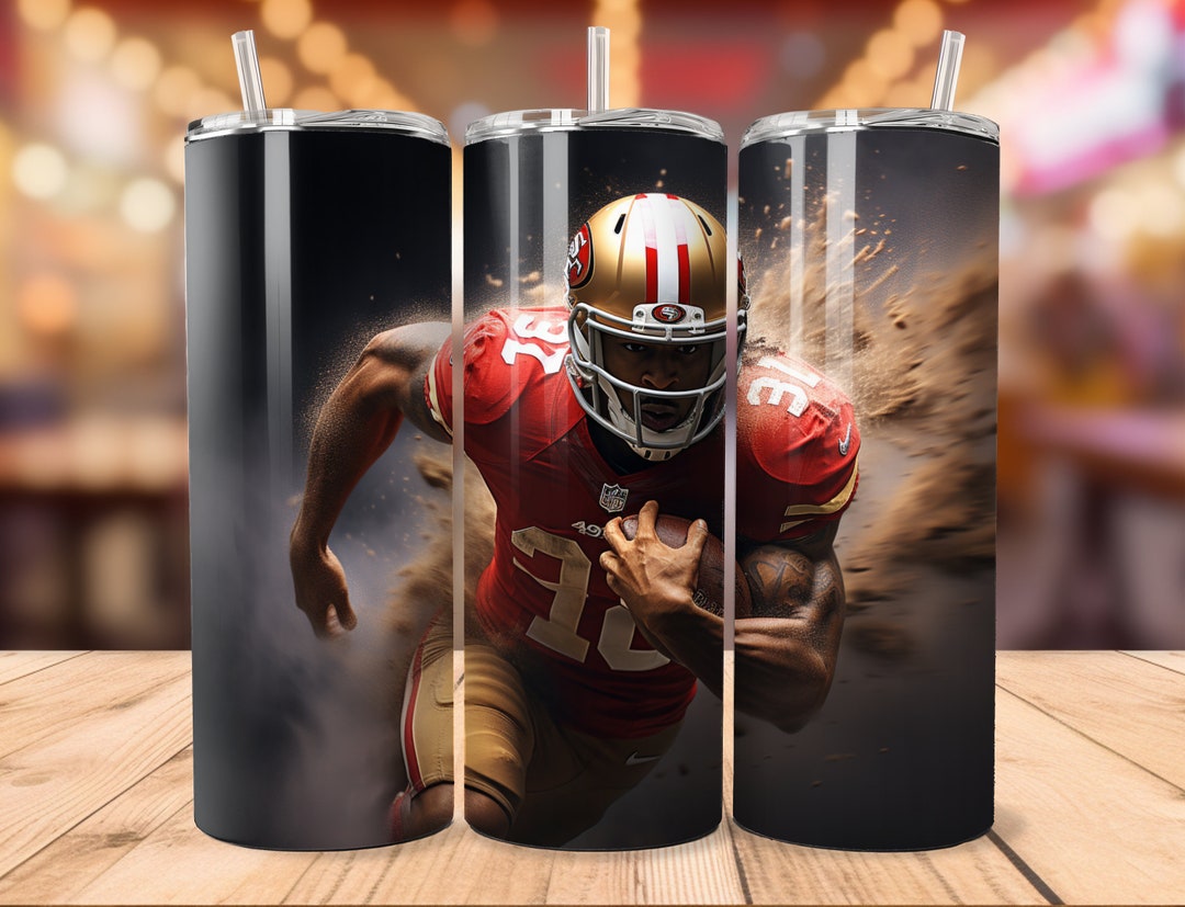 49ers PNG, Sublimation, 49ers Decal, 49ers Tumbler Wrap, Football Wrap ...