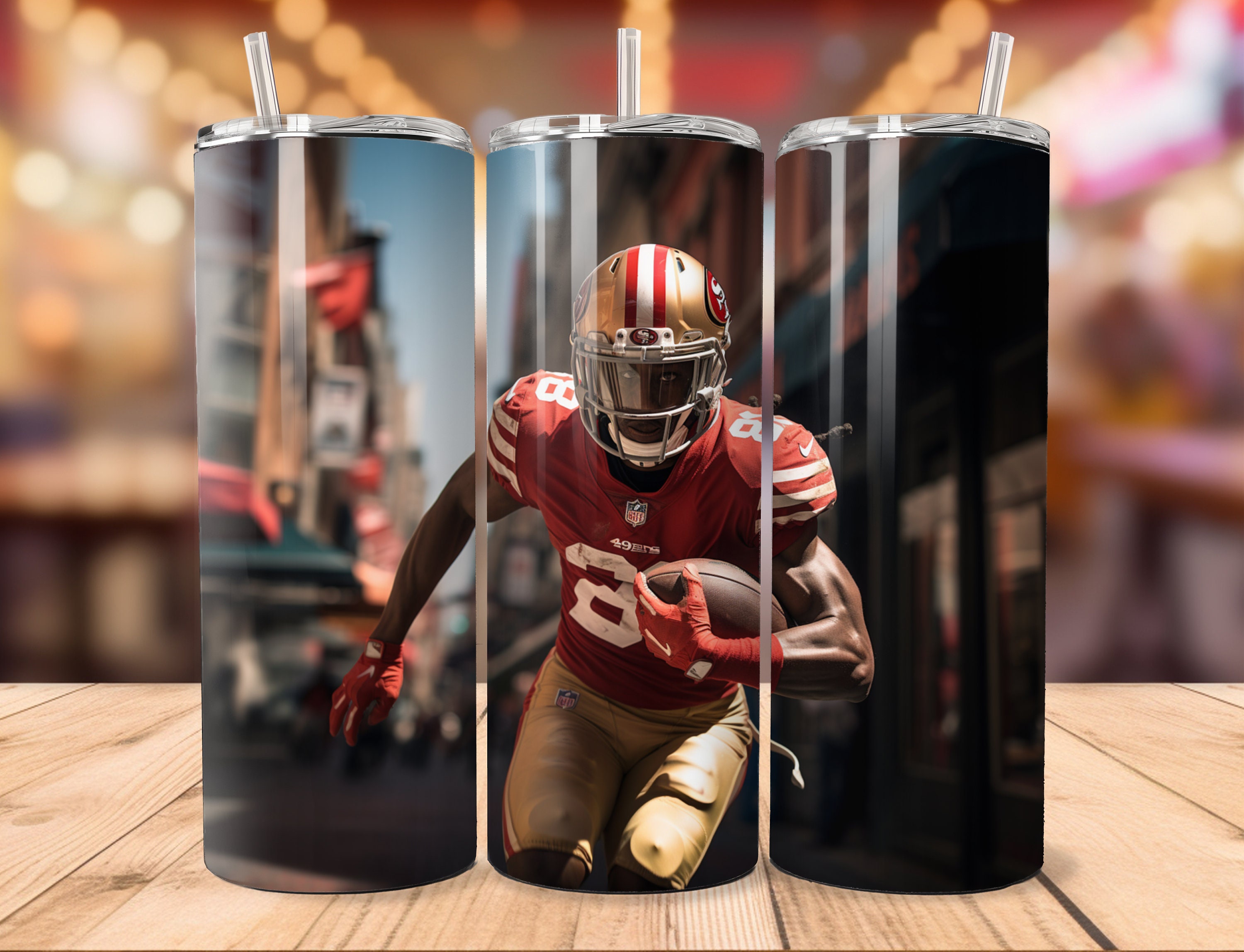49ers PNG, Sublimation, 49ers Decal, 49ers Tumbler Wrap, Football Wrap ...
