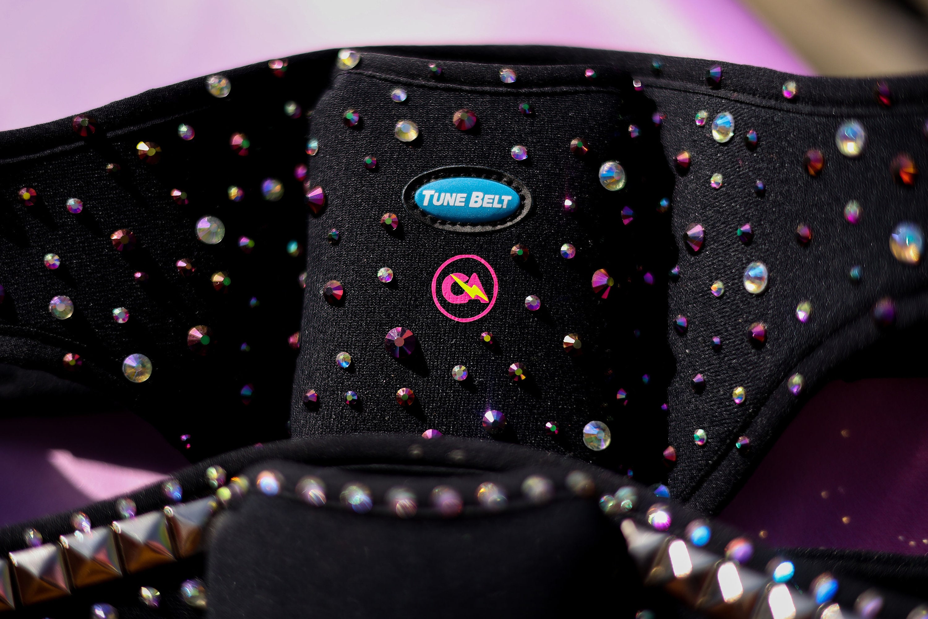 GALAXY Rhinestone Mic Belt - Etsy New Zealand