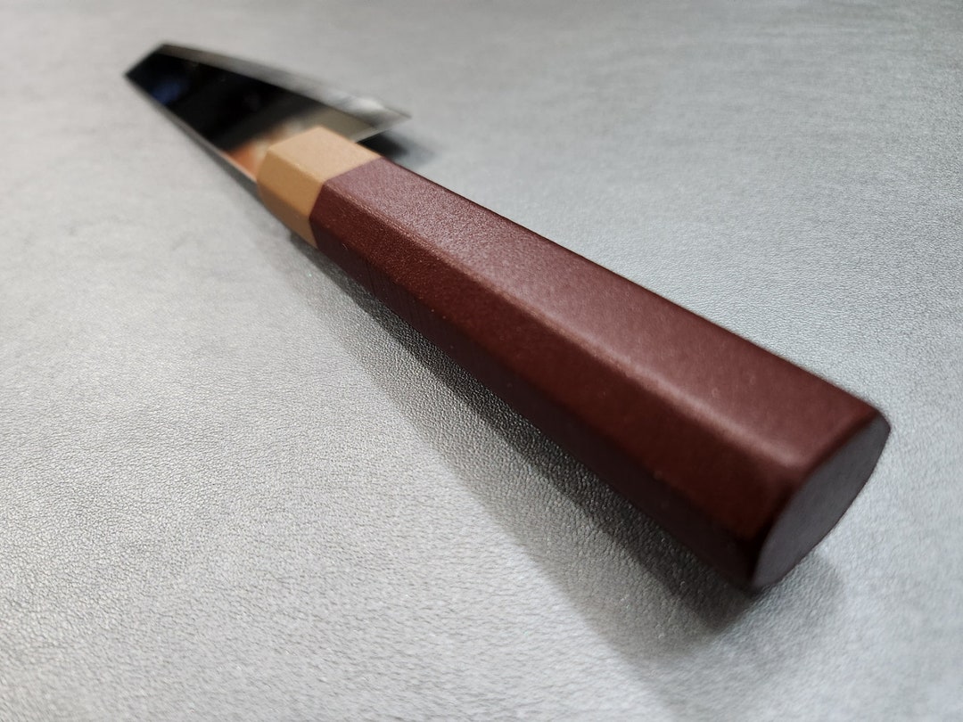 3D Printed Japanese Style Wa Handle With Wood Filament for Kiwi Knife ...