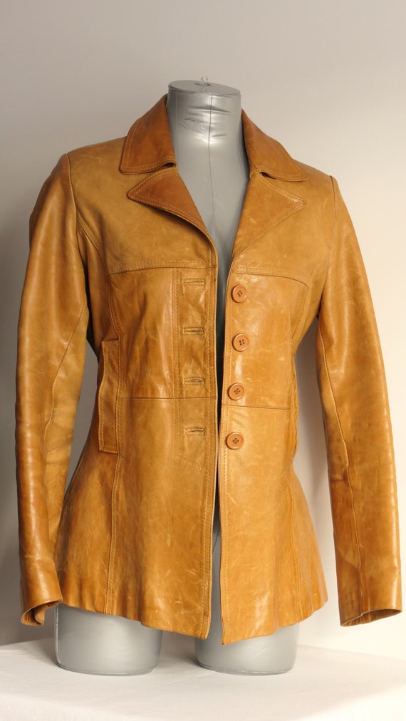 Lederjacke Damen Vintage