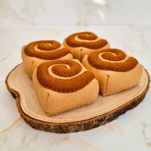 Felt Cinnamon Bun PDF Sewing Pattern & Photo Tutorial, Easy Beginner ...