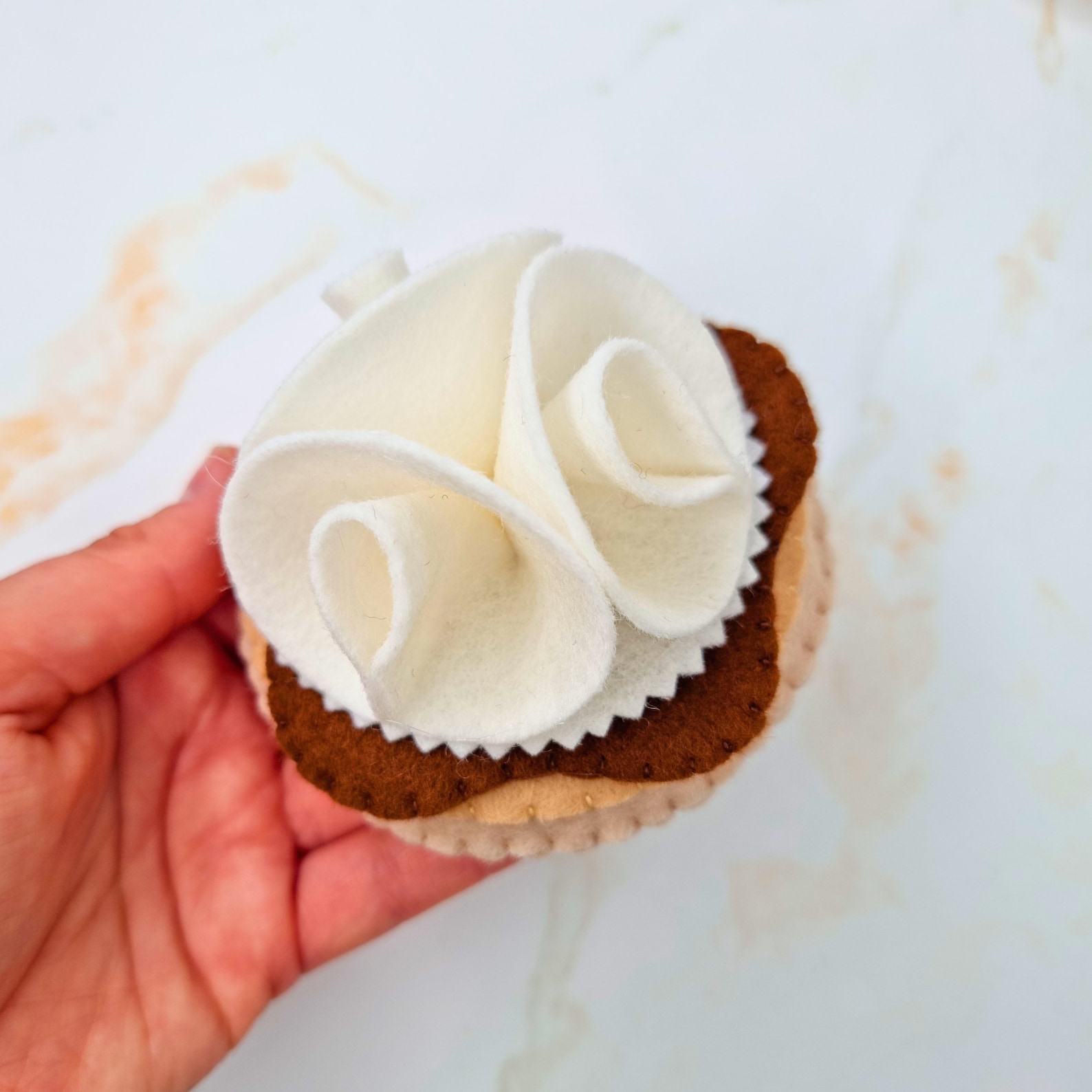 Felt American Pancake Playset PDF Sewing Pattern, Beginner Felt Food ...