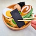 Felt Ramen Noodle Bowl With Toppings Sewing Pattern: DIY Play Food ...