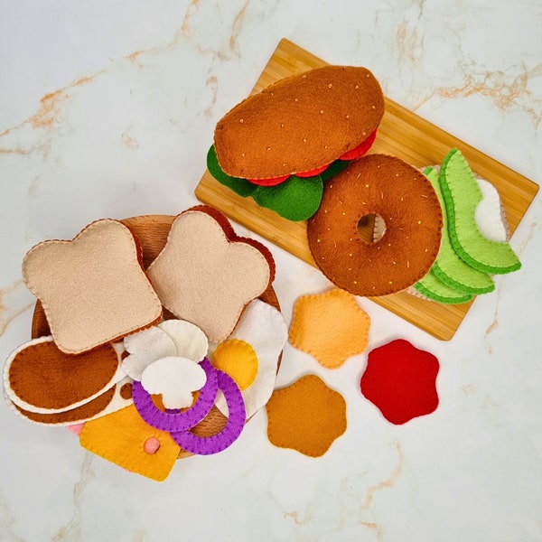 Felt Food Pattern - Etsy