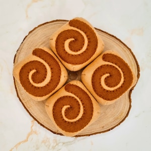 Felt Cinnamon Bun PDF Sewing Pattern & Photo Tutorial, Easy Beginner ...