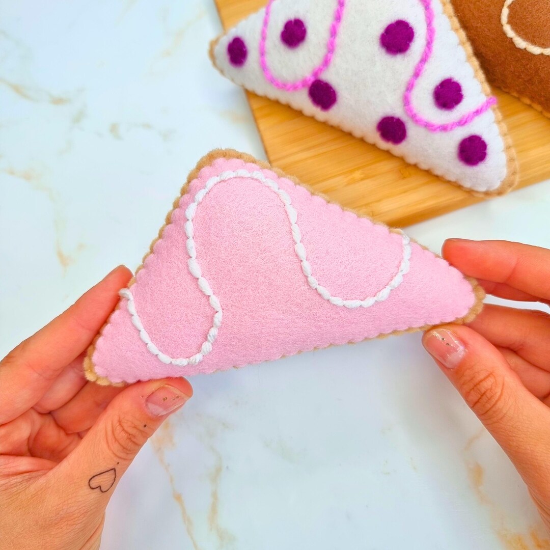 Felt Turnover PDF Sewing Pattern With Tutorial, Easy Pattern for Kids ...