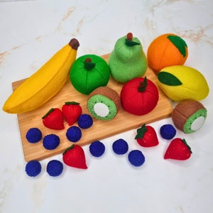 CUSTOM Felt Food PDF Sewing Pattern BUNDLE Easy Felt Food Patterns for ...