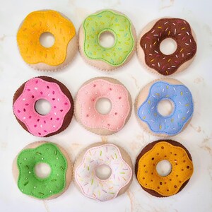 Felt Donut Sewing Pattern: Beginner Pretend Play Food (PDF) - Etsy