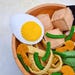 Felt Ramen Noodle Bowl With Toppings Sewing Pattern: DIY Play Food ...