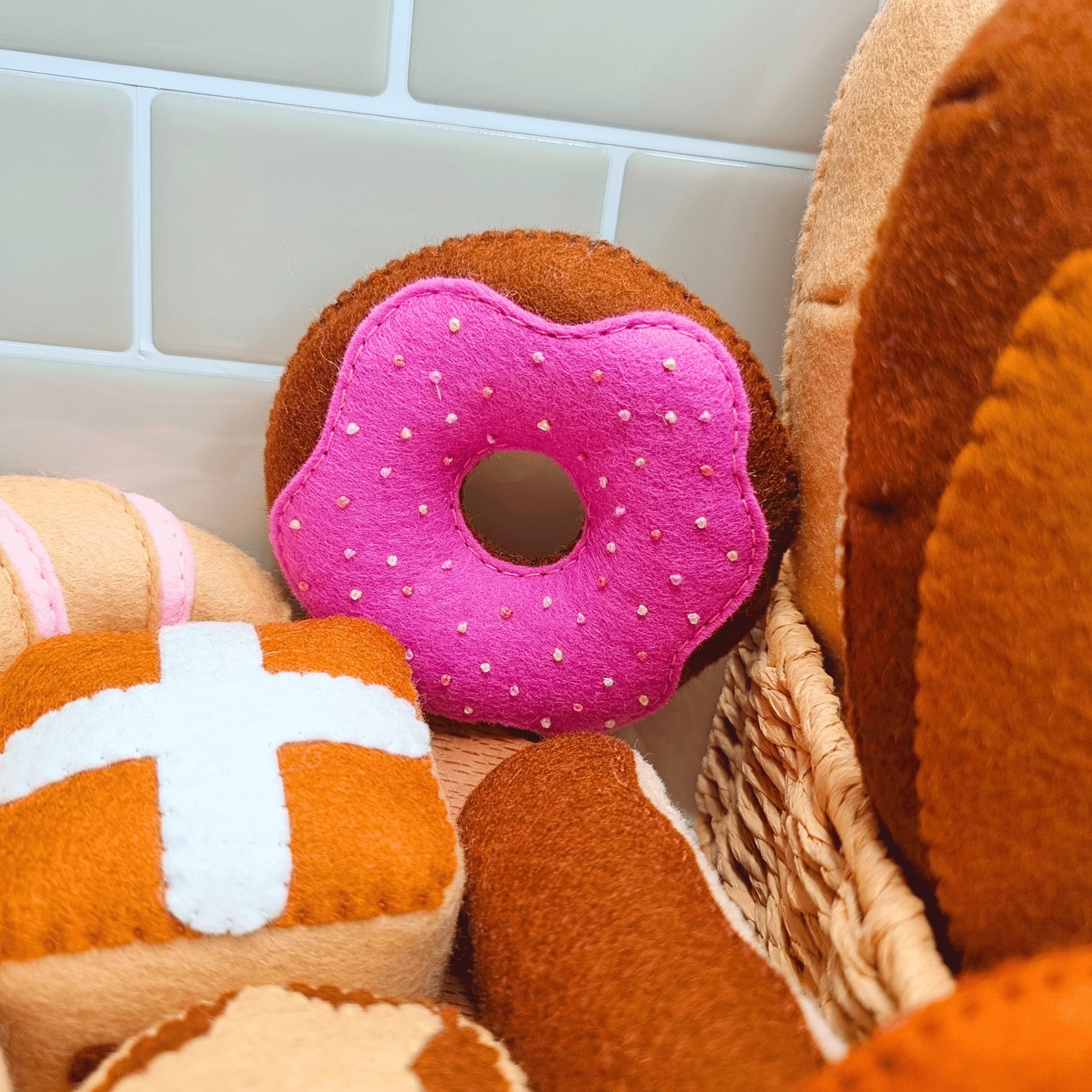 Felt Bakery Playset Sewing Pattern Bundle: DIY Play Kitchen Food ...