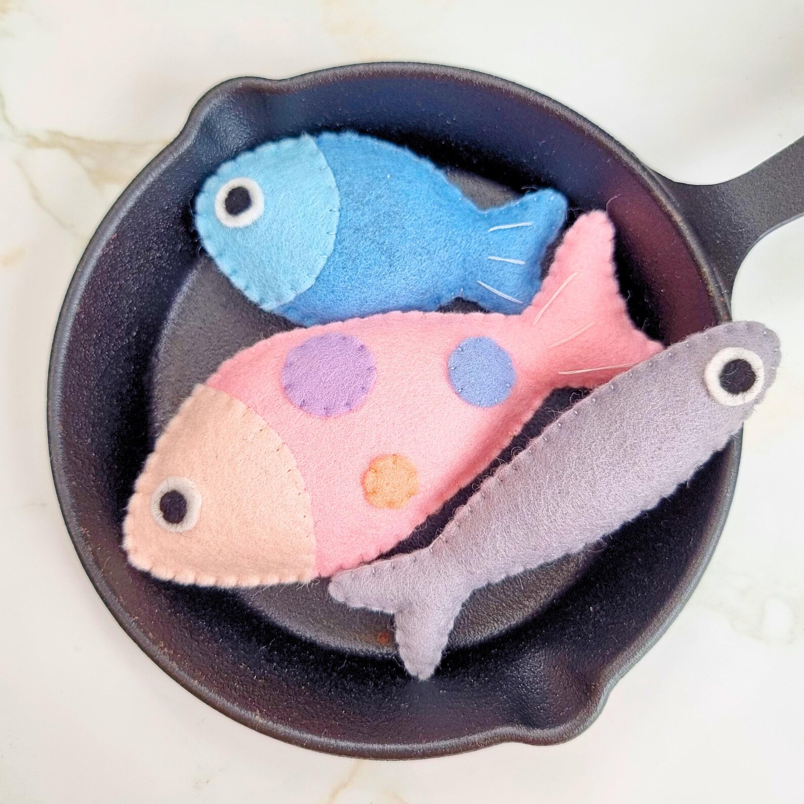 Felt Catnip Fish Toy Sewing Pattern: Easy DIY Cat Toys (PDF) - Etsy