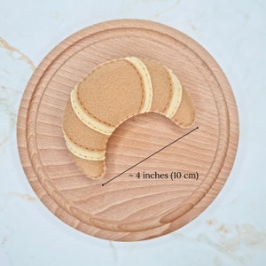 Felt French Croissant PDF Sewing Pattern + Tutorial - Perfect for ...