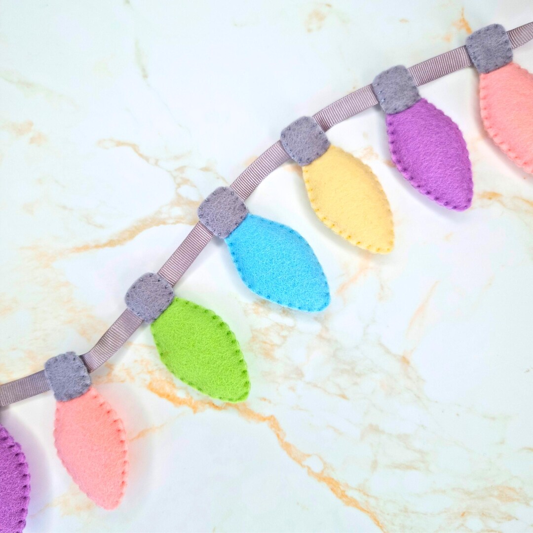 Sew Your Own Felt Fairy Lights - PDF Sewing Pattern With Tutorial ...