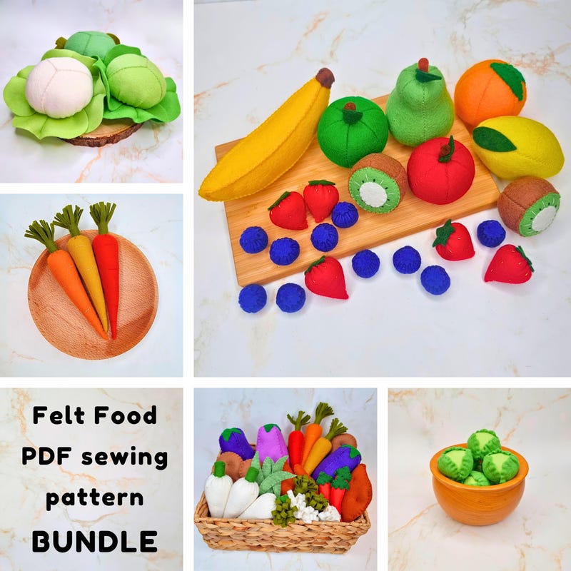 Felt Applique Pattern - Etsy