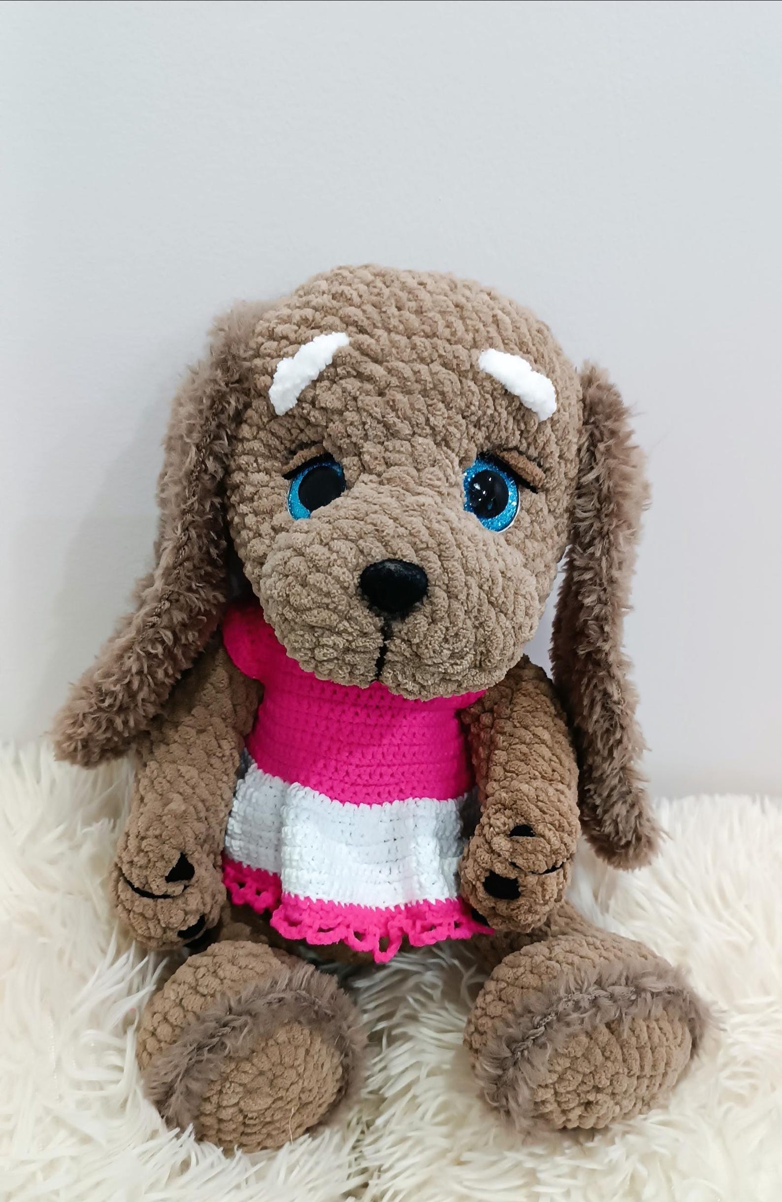 Crochet Cocker Spaniel Plush: Handmade Stuffed Dog Toy - Etsy