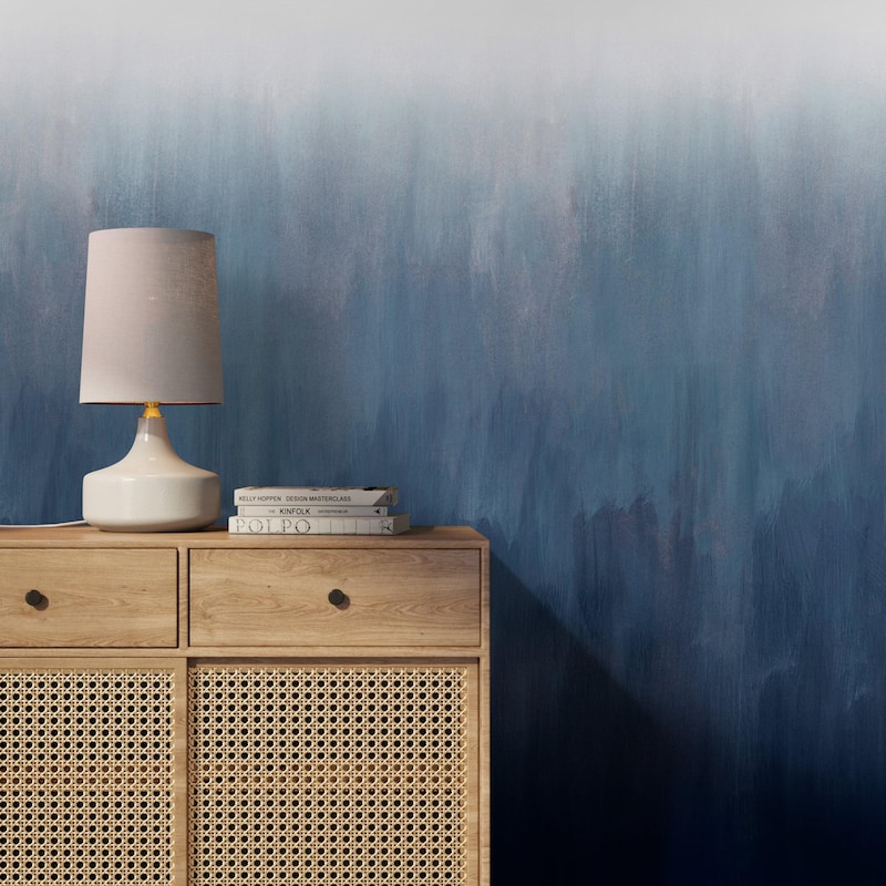 Navy Blue Wallpaper - Etsy Canada