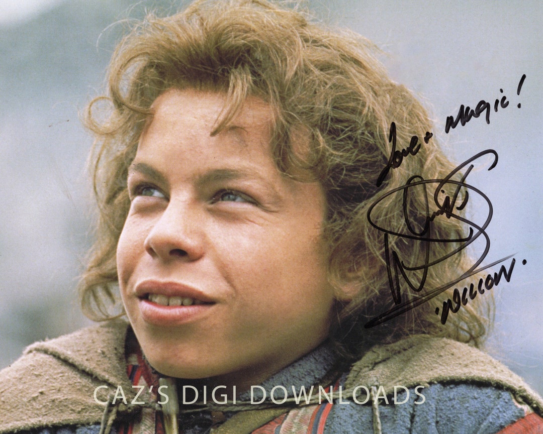 Willow Warwick Davis 10x8 Autograph Photo Print - Print at Home - Etsy